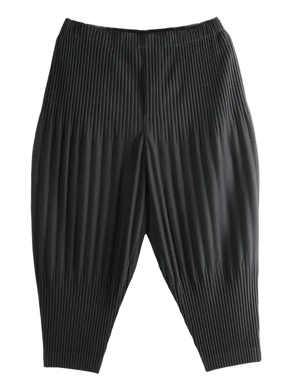 Issey Miyake Pleated Trousers - Black