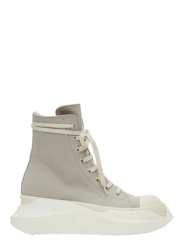 Rick Owens Pentagram Abstract High Top Sneakers - Grey