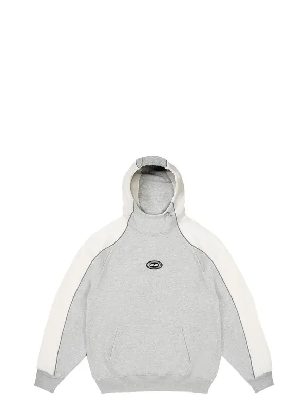 PALACE Run It Hood Marl - Grey