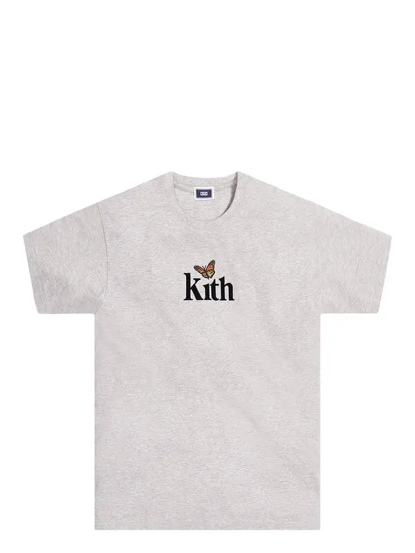 Kith Monarch Butterfly Graphic T-shirt - Grey