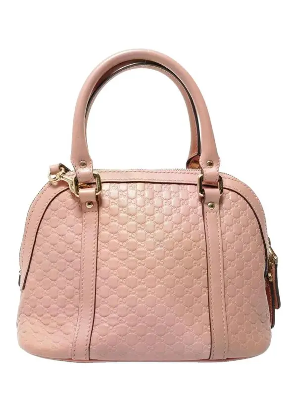 Gucci Micro Gg Guccissima Dome Bag - Pink