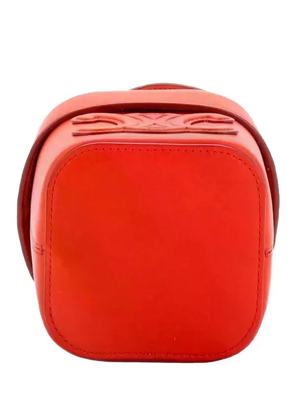 Celine Cuir Triomphe Box Bag - Red