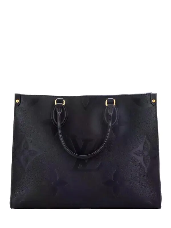 LOUIS VUITTON Monogram Empreinte Giant Onthego Mm Tote Bag - Black