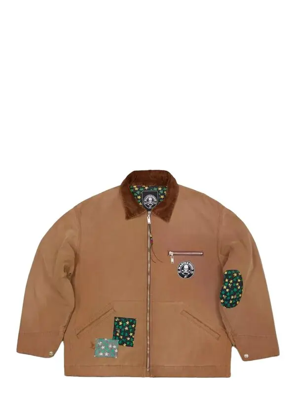 MASTERMIND WORLD X Sean Wotherspoon Corduroy Collar Jacket - Brown