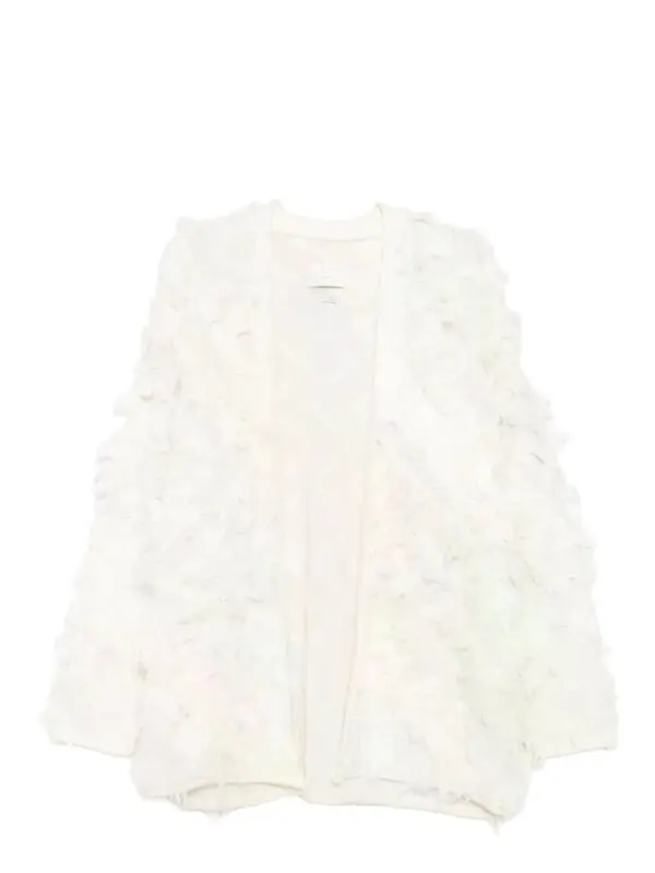 LAUREN MANOOGIAN Tufted Cardigan - Neutrals