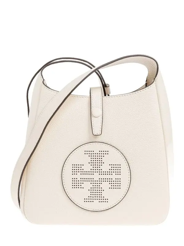 Tory Burch Miller Leather Hobo Bag - White