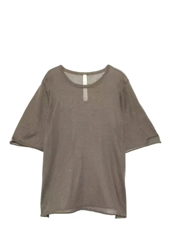 LAUREN MANOOGIAN Veil T-shirt - Brown