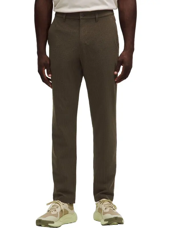 Lululemon Abc Classic-fit Trouser 30l - Olive Brown