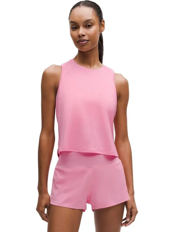 Lululemon Lightweight Technical Mesh Running Tank - Candy Cloud