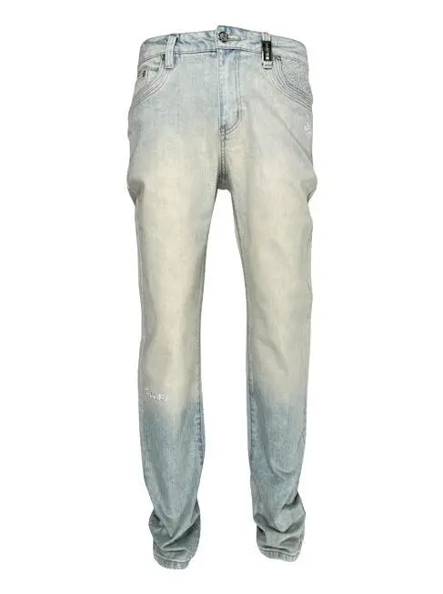 GUAPI Vintage Basics Regular Denim V2 Jeans - Blue
