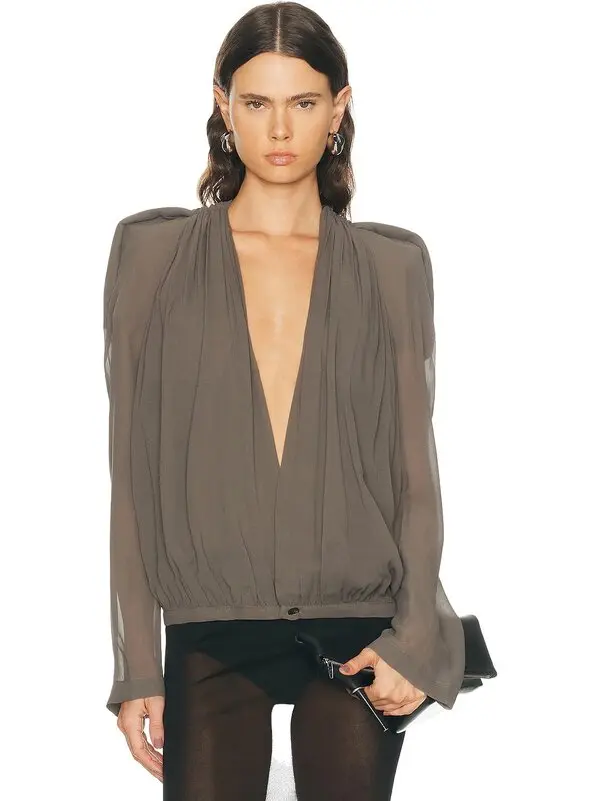 Rick Owens Maria Jacket - Dust