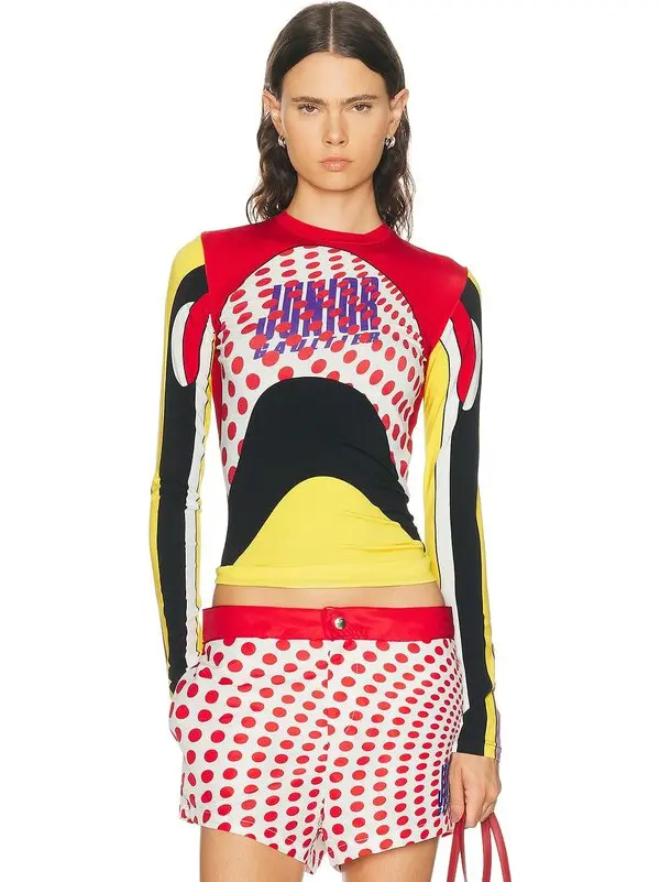 JEAN PAUL GAULTIER Long Sleeve Top - Multi