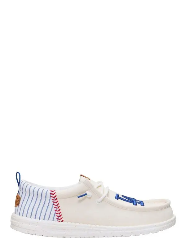 HEY DUDE Wally Funk Mlb Vintage Los Angeles Dodgers - White/blue