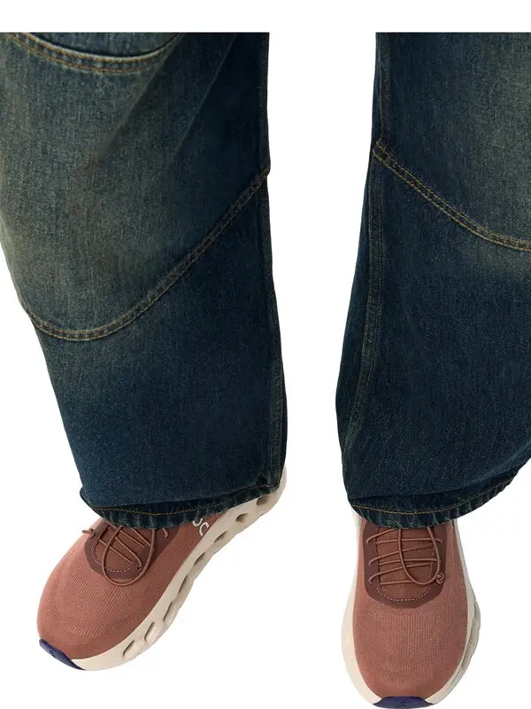 Loewe X On Cloudtilt Hi Sneaker - Taupe/oatmeal/navy