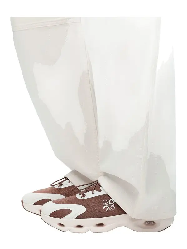 Loewe Cloudsolo Recycled Polyester Sneakers - Taupe/eggshell