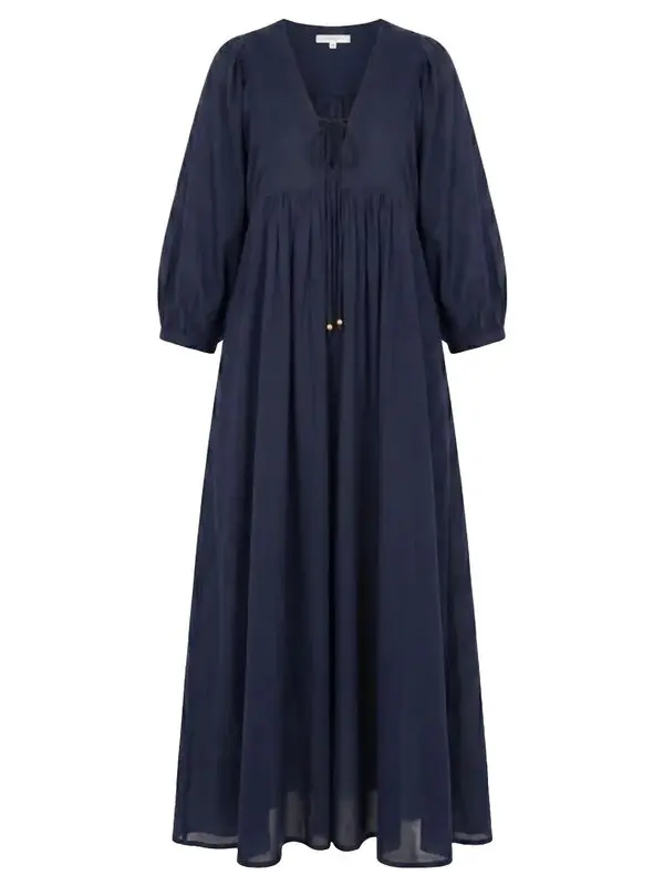 Adrift Clothing Cairo Maxi Dress - Blue