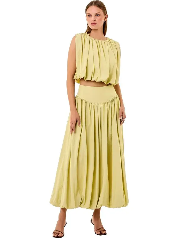 NICHOLAS Zaira Skirt - Pistachio