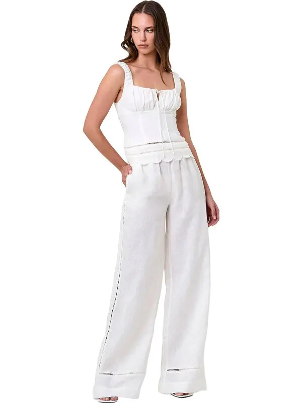 NICHOLAS Erica Pant - Ivory