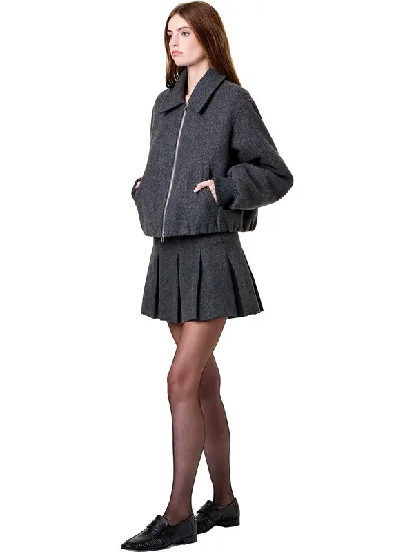 NICHOLAS Mimmy Skirt - Charcoal