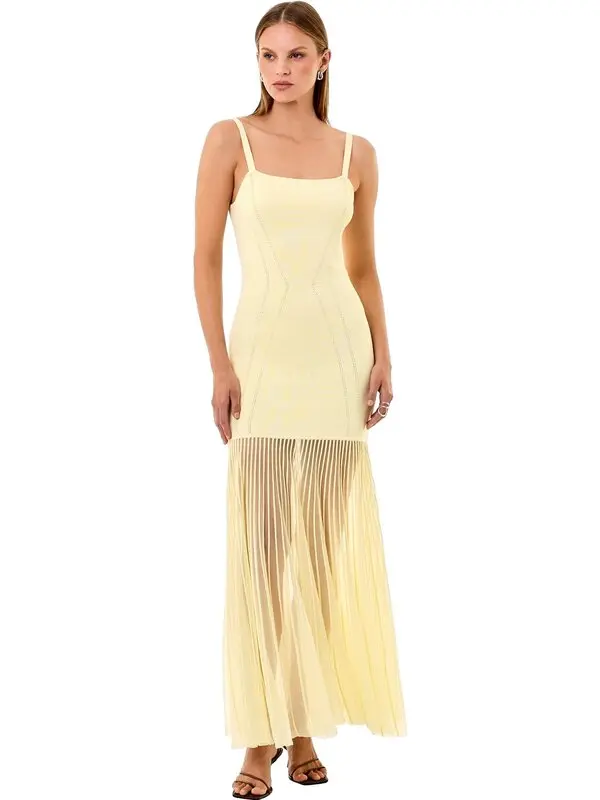 NICHOLAS Lyra Dress - Butter