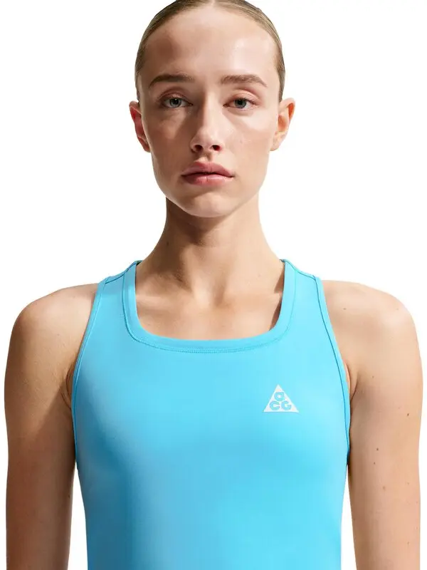 Nike Dri-fit Trail Running Tank Top - Blue