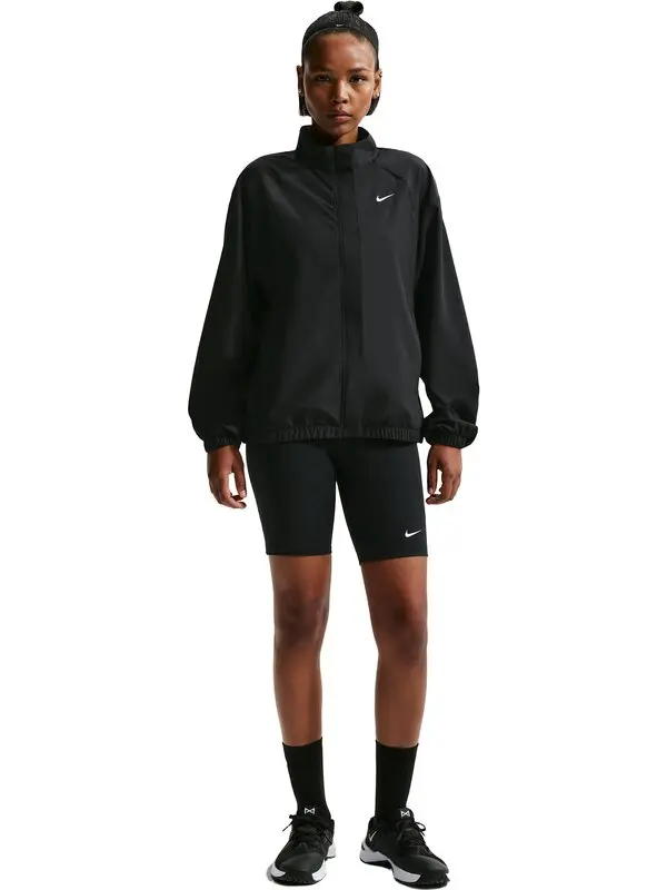 Nike High-waisted 8" Biker Shorts With Pockets - Black