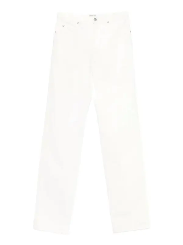 Calvin Klein Logo-patch Jeans - Neutrals