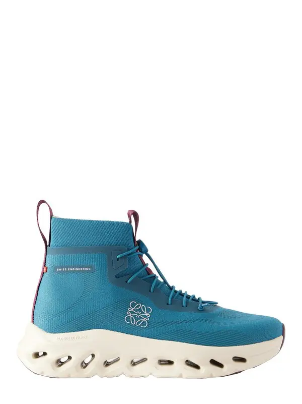 Loewe X On Cloudtilt High-top Sneakers - Blue