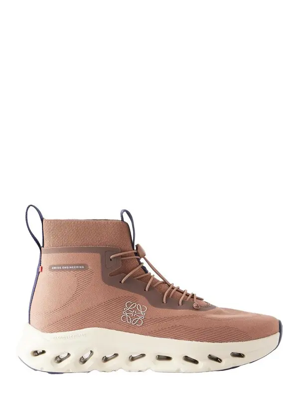 Loewe X On Cloudtilt High-top Sneakers - Brown