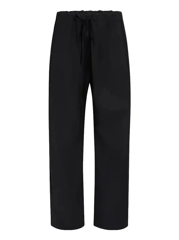 Khaite Rohen Wool Pants - Black