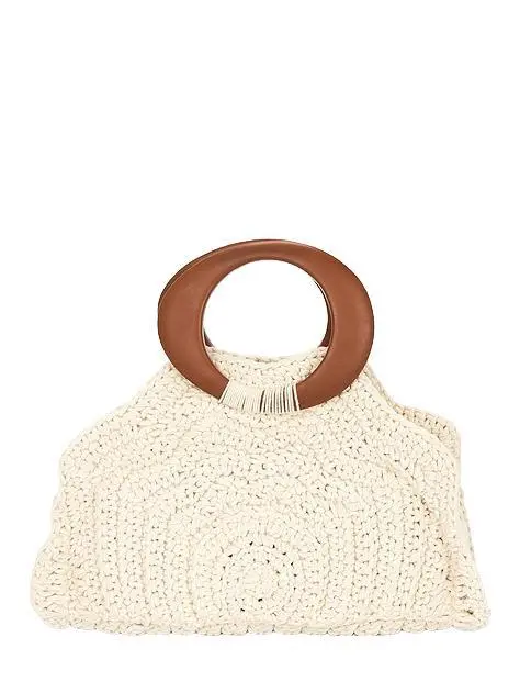 Dolce Vita Maren Crochet Top Handle Bag - Ivy