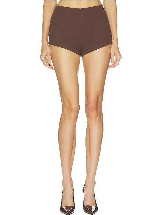 NAKEDVICE The Harper Short - Mocha