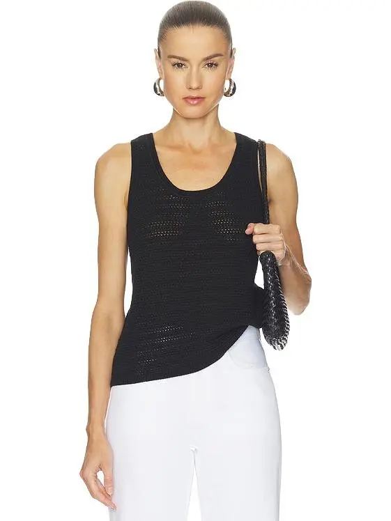 ANINE BING Arie Tank - Black