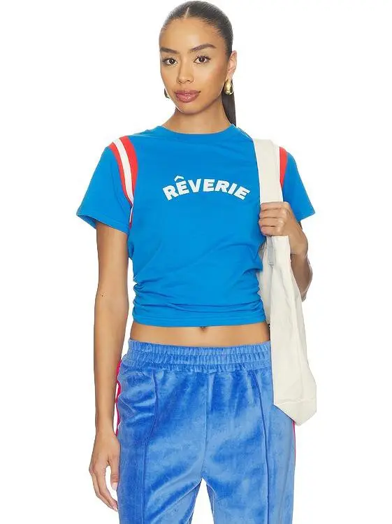 ARAMINTA JAMES Reverie Baby Tee - Cerulean Blue