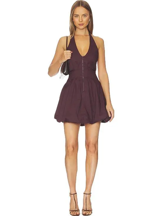 Steve Madden Halterneck Dress - Fudge