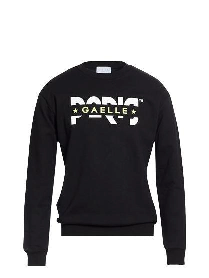 GAELLE PARIS Cotton Sweatshirt - Black