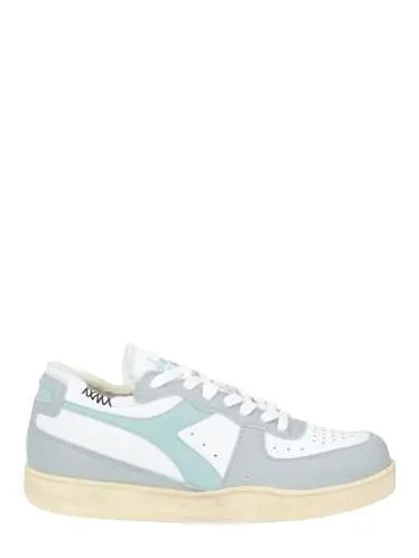 DIADORA HERITAGE Leather Low-top Sneakers - Grey