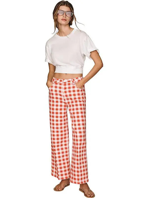 Rails Getty Pants - Red Pattern