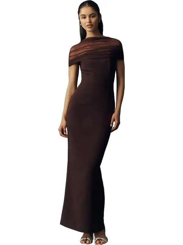 SONYA MODA Lola Maxi Dress - Brown