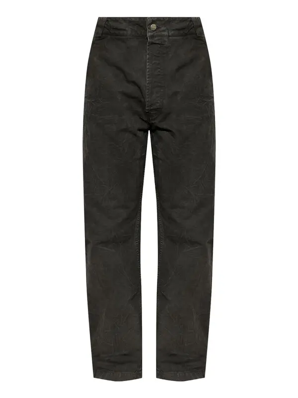 Fear Of God Vintage Effect Jeans - Black
