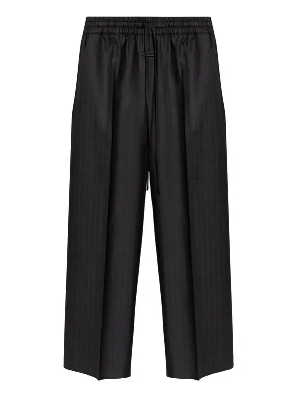 Fear Of God Wool Pleated Trousers - Grey