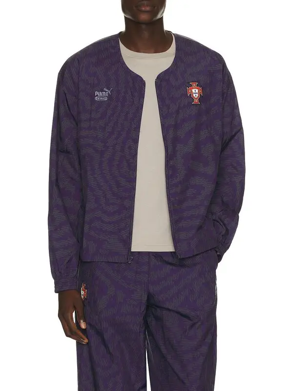 PUMA X Fpf X Salehe Bembury King Track Jacket - Deep Plum