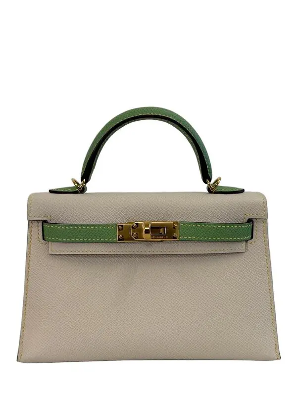 Hermès Kelly 20cm Hss Epsom Leather Handbag With Gold Hardware - Multi