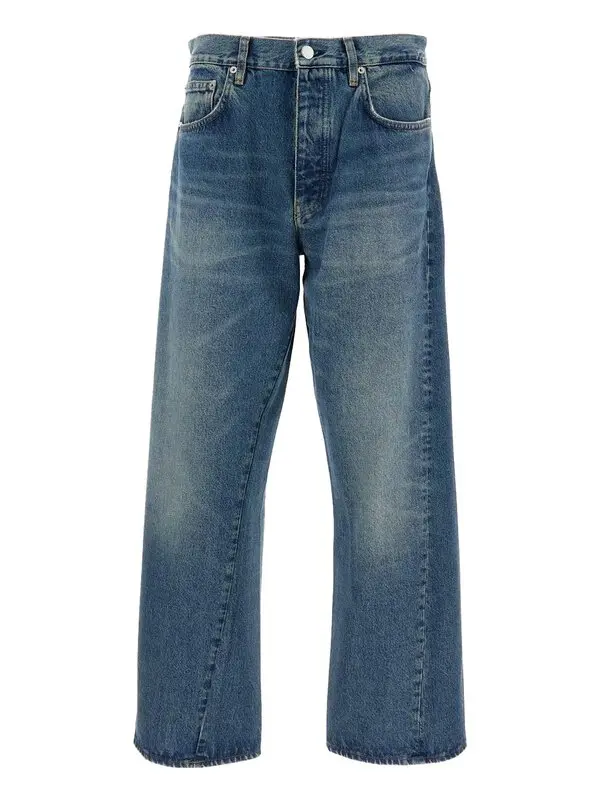 SUNFLOWER Relaxed-fit Wide Leg Jeans - Blu