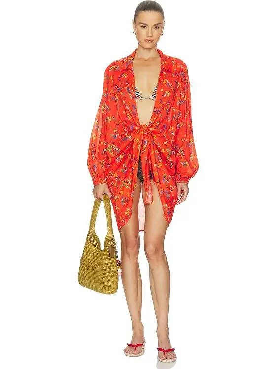 SIEDRES Beatriz Top - Red