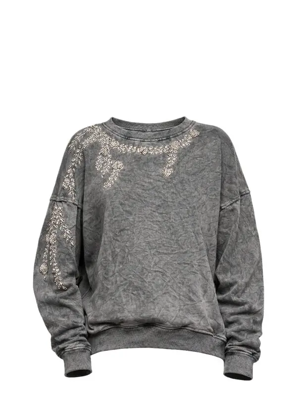 TANTRA SPAIN SL Sequined Sweatshirt - Grey