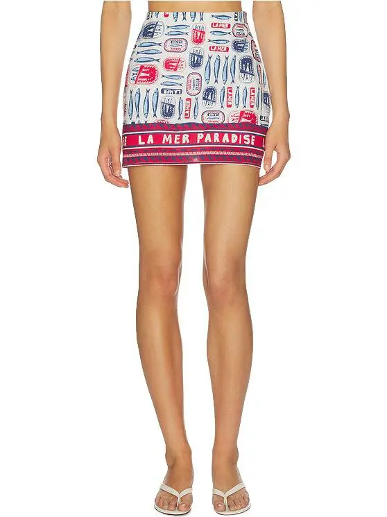Show Me Your Mumu All Night Skort - Red