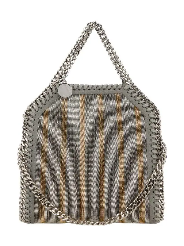 Stella McCartney Embellished Fabric Tiny Falabella Handbag - Multicolor