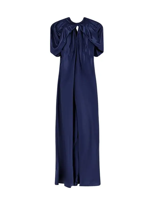 Alberta Ferretti Viscose Long Dress - Multicolor