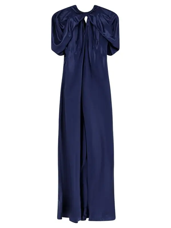 Alberta Ferretti Viscose Long Dress - Multicolor